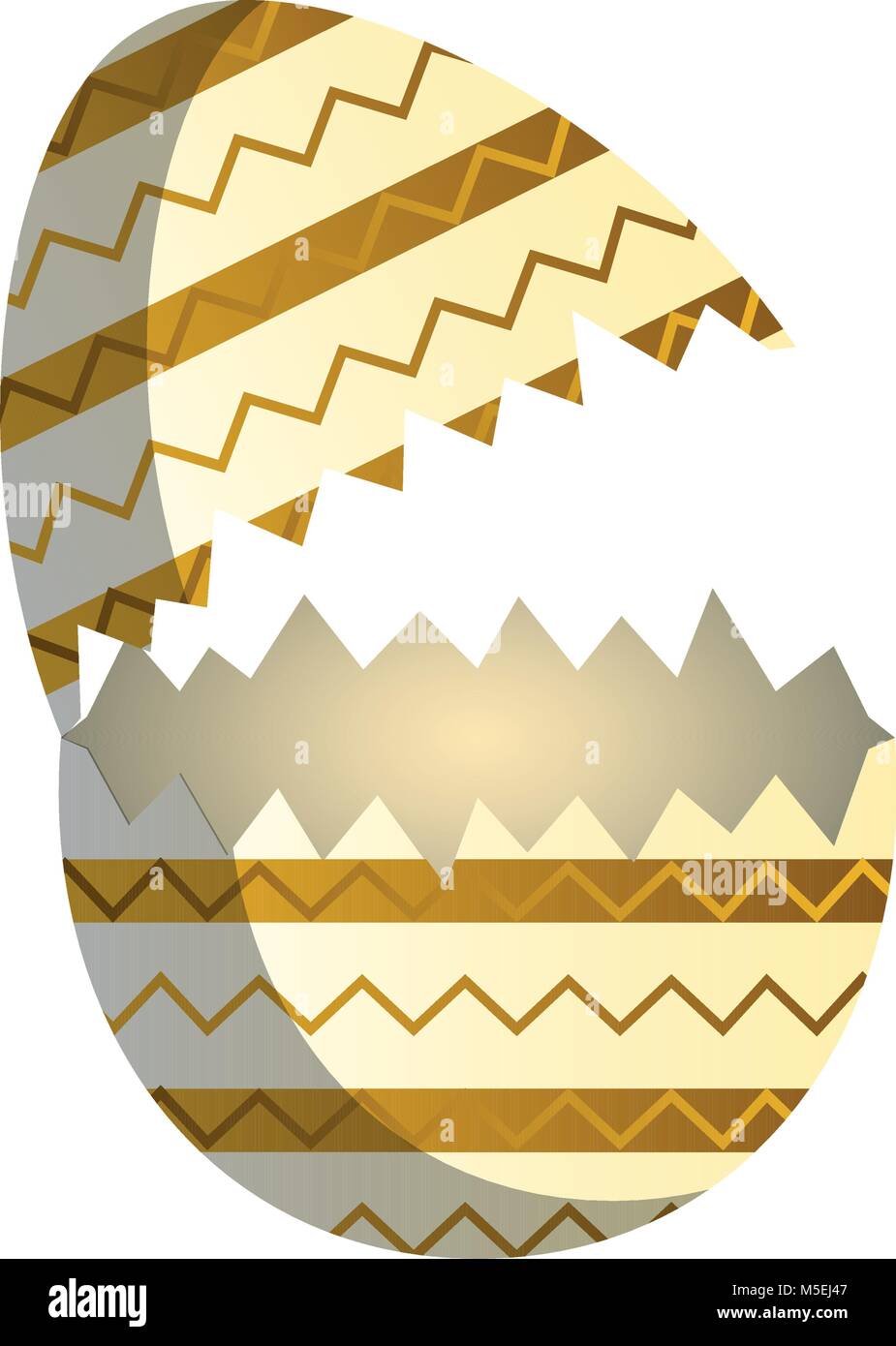 Broken easter egg Stock Vector Image & Art - Alamy