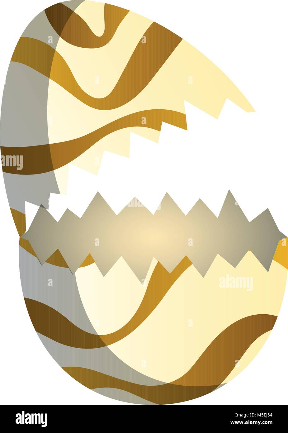 Broken easter egg Stock Vector Image & Art - Alamy