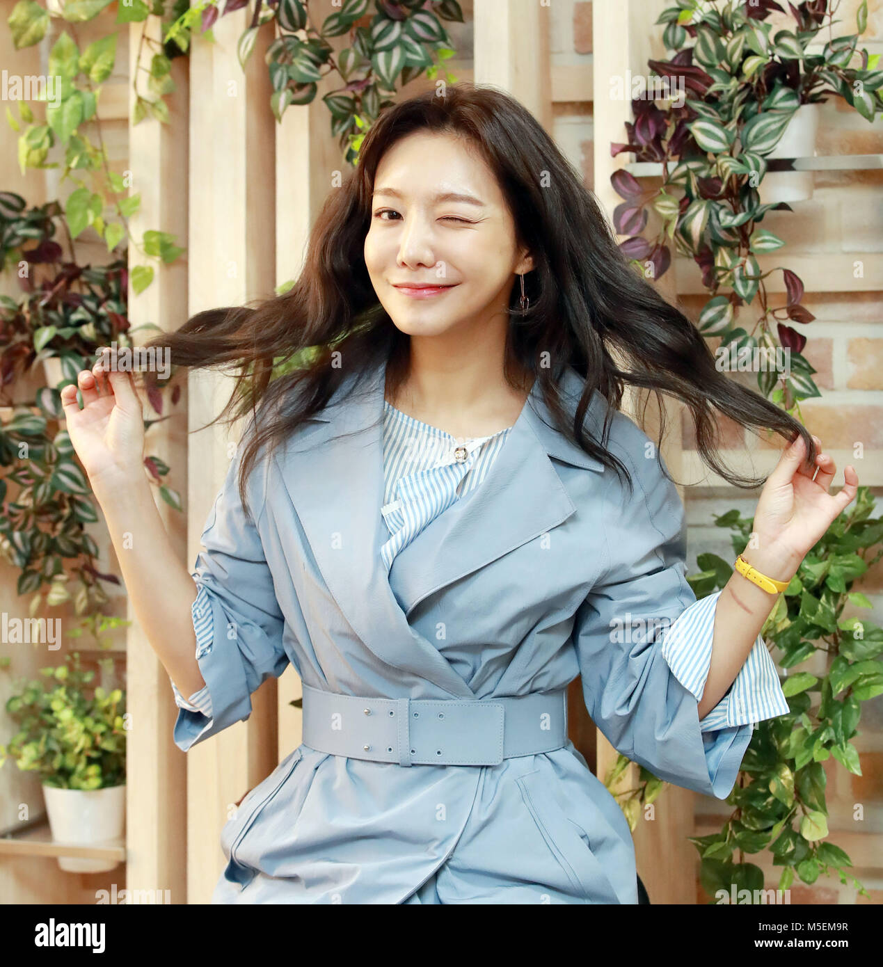 23rd Feb, 2018. S. Korean actress Shin So-yul South Korean actress Shin ...