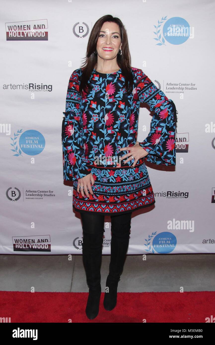 New York, NY, USA. 22nd Feb, 2018. Stacy Rukeyser at 2018 Athena Film ...