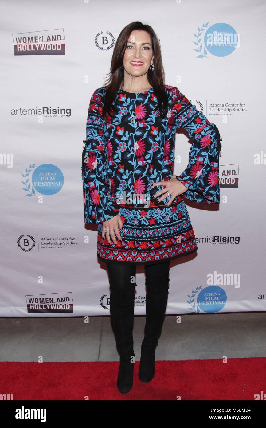 New York, NY, USA. 22nd Feb, 2018. Stacy Rukeyser at 2018 Athena Film ...