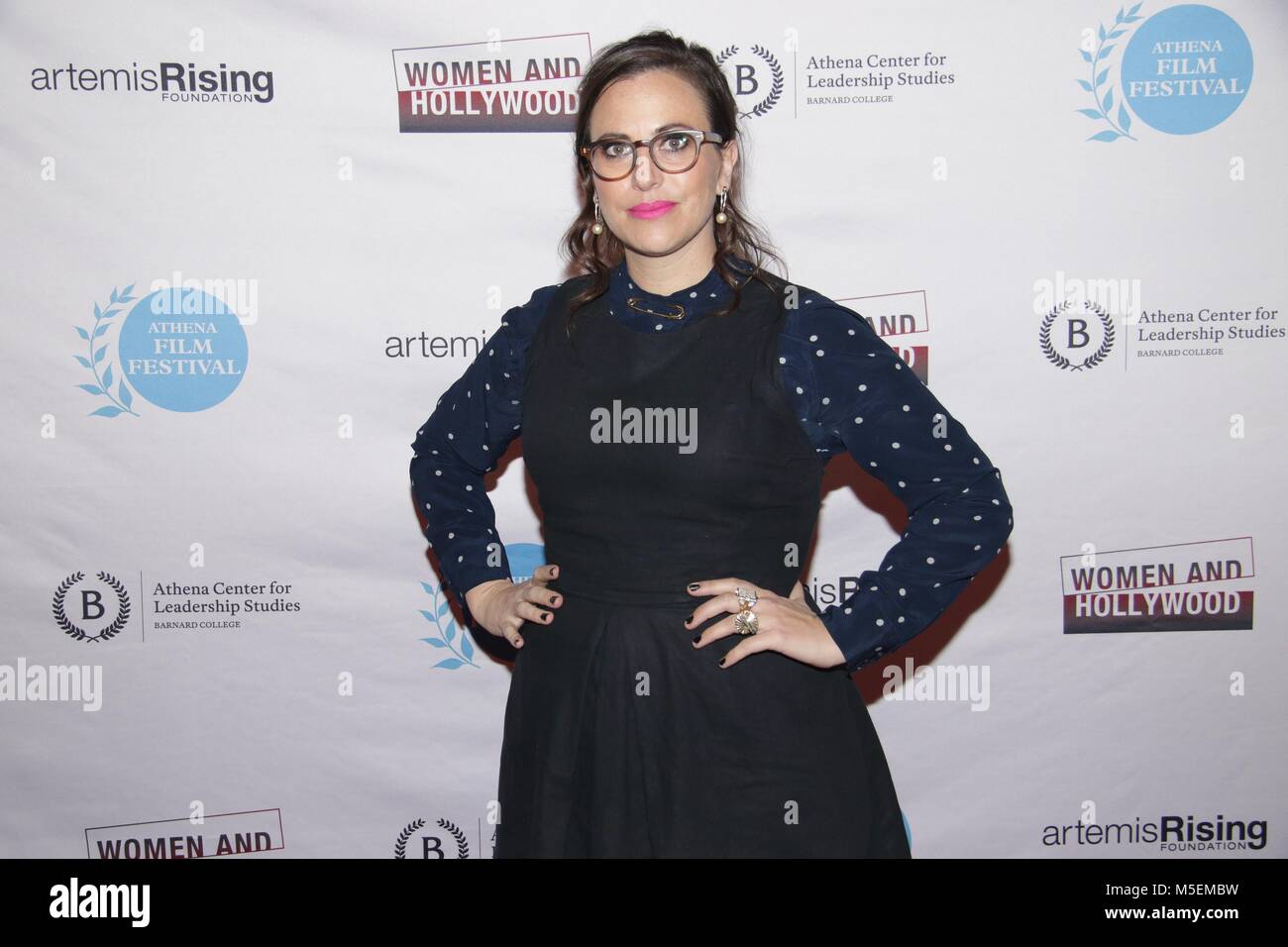 New York, NY, USA. 22nd Feb, 2018. Sarah Gertrude Shapiro at 2018 ...