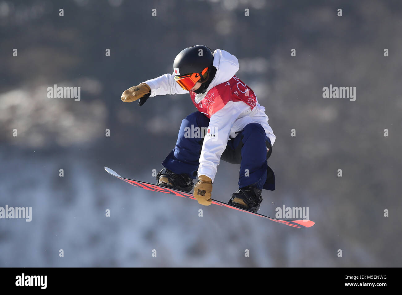 Pyeongchang, South Korea. 22nd Feb, 2018. Yuka Fujimori (JPN ...