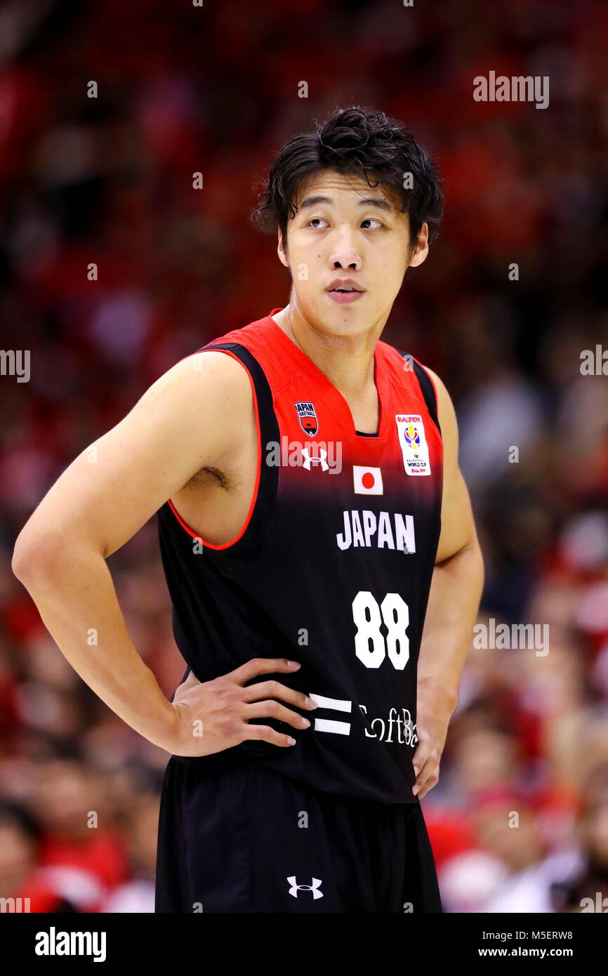 Kanagawa, Japan. 22nd Feb, 2018. Tenketsu Harimoto (JPN) Basketball ...