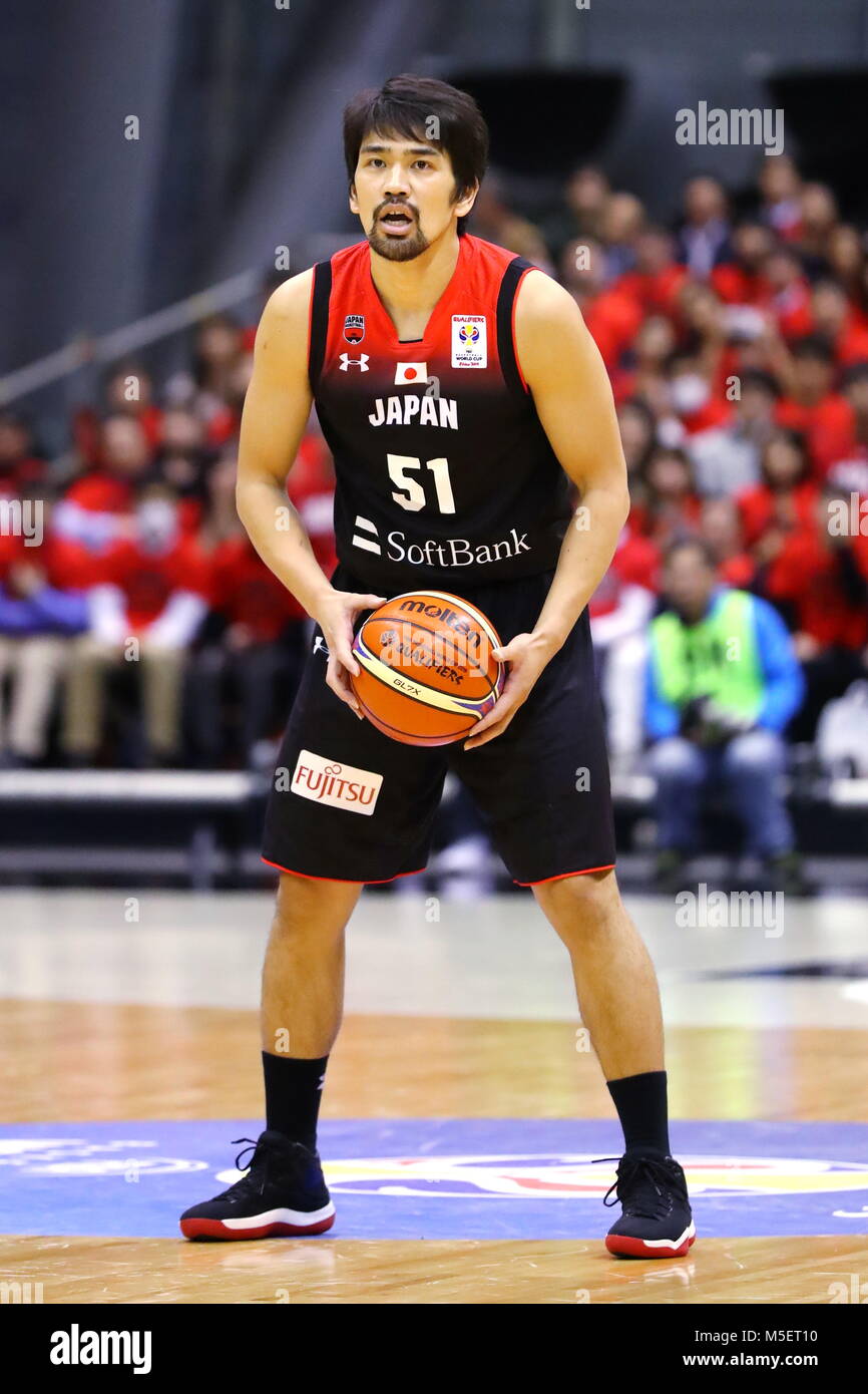 Kanagawa, Japan. 22nd Feb, 2018. Takatoshi Furukawa (JPN) Basketball ...