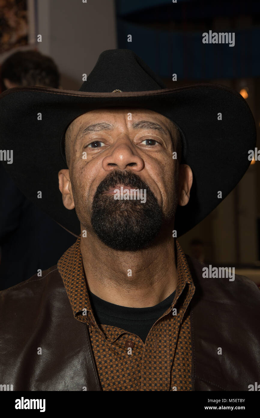 Former Milwaukee County Sheriff David Clarke makes an appearance at the ...