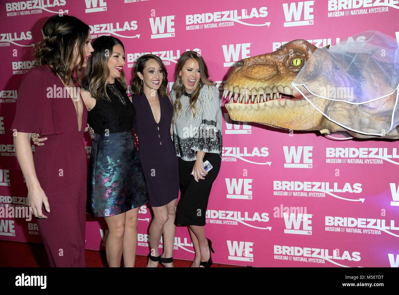 New York, NY, USA. 22nd Feb, 2018. Desiree Hartsock, Deanna Pappas ...