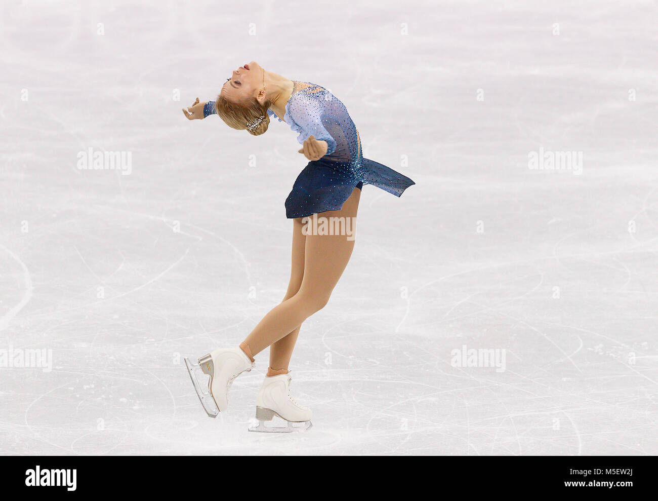 Gangneung, South Korea. 23rd Feb, 2018. Figure skater Emma Peltonen of ...