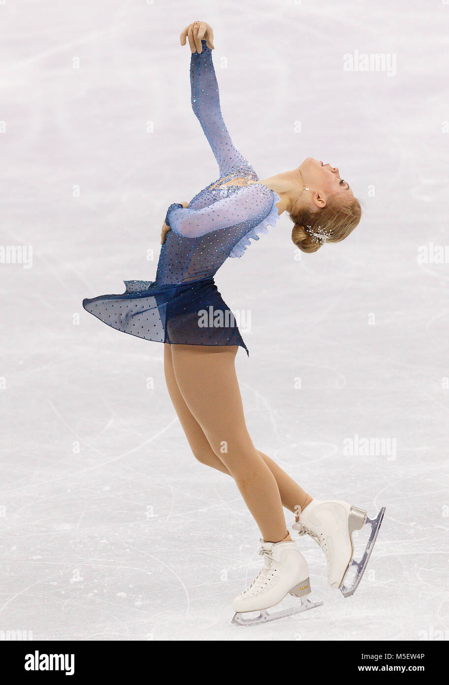 Gangneung, South Korea. 23rd Feb, 2018. Figure skater Emma Peltonen of ...