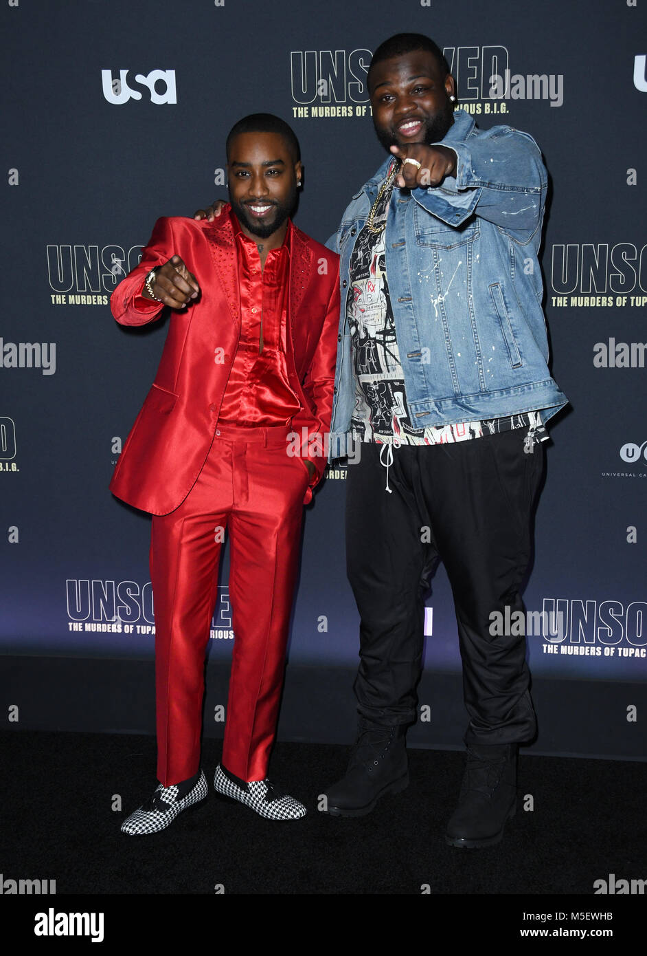 Hollywood, California - Marcc Jonez, Wavyy Jonez, USA. 22nd Feb, 2018 ...