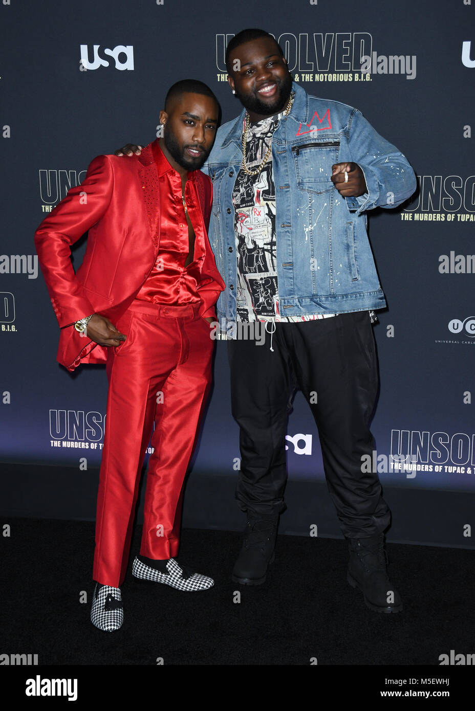 Hollywood, California - Marcc Jonez, Wavyy Jonez, USA. 22nd Feb, 2018 ...