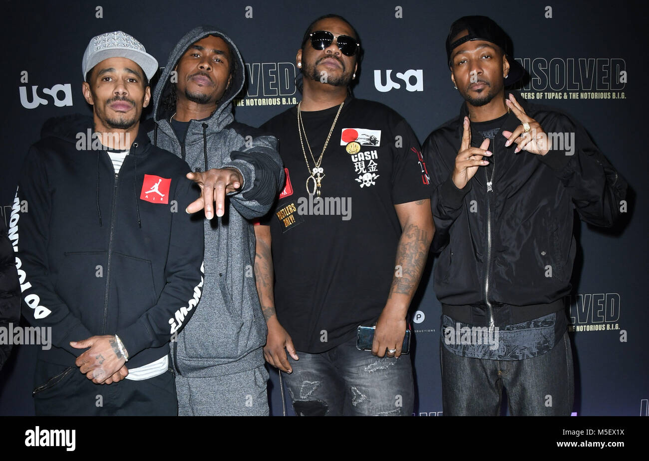 Hollywood, California - Bone Thugs-N-Harmony, USA. 22nd Feb, 2018 ...