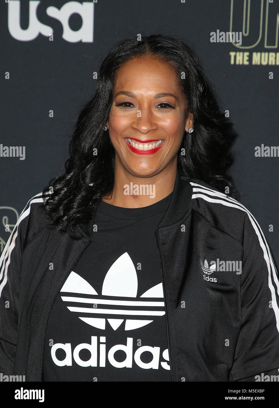 HOLLYWOOD, CA - FEBRUARY 22: Lyah LeFlore, at Premiere Of USA Network's ...