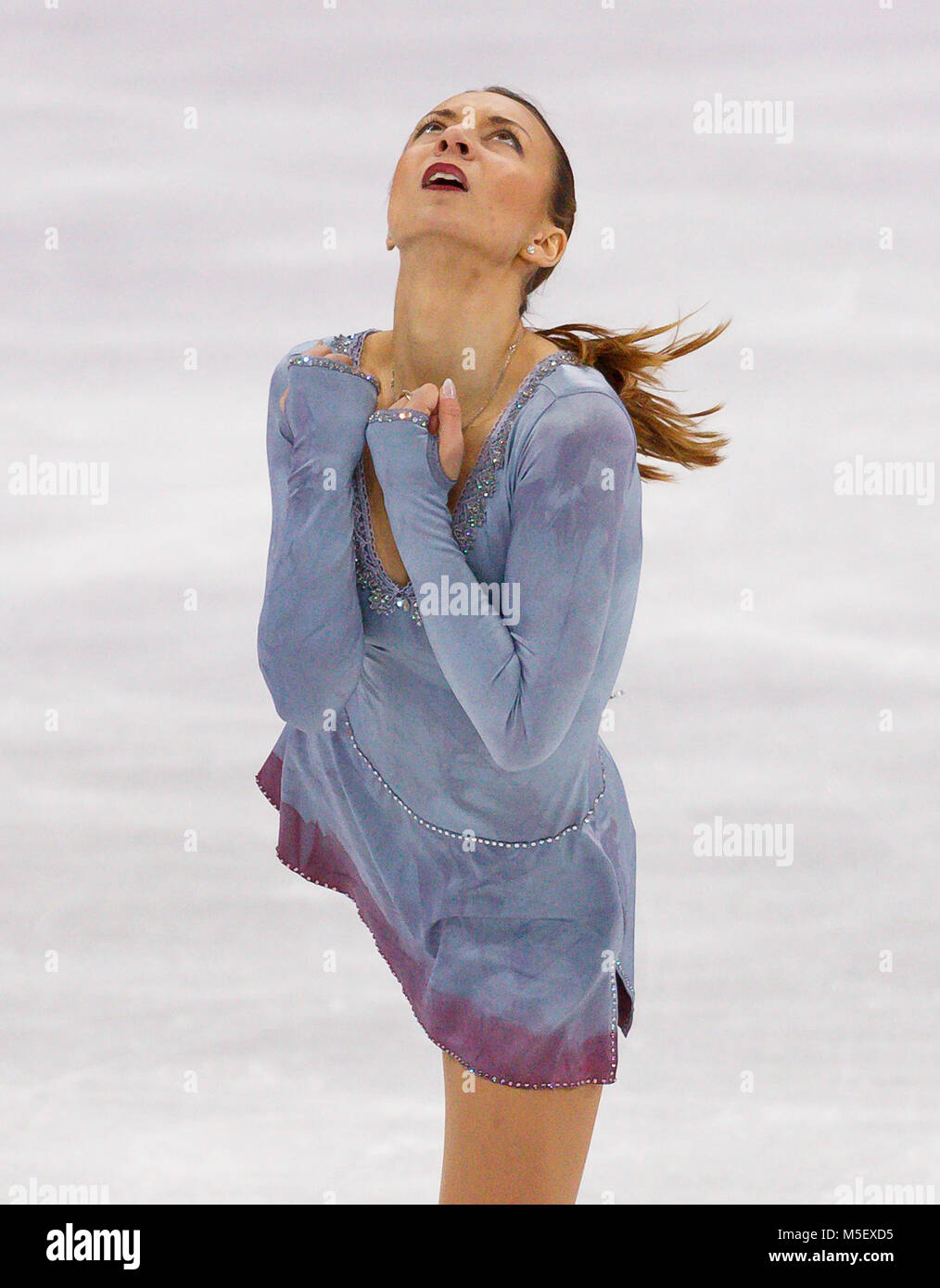 Gangneung, South Korea. 23rd Feb, 2018. Figure skater Nicole Schott of ...