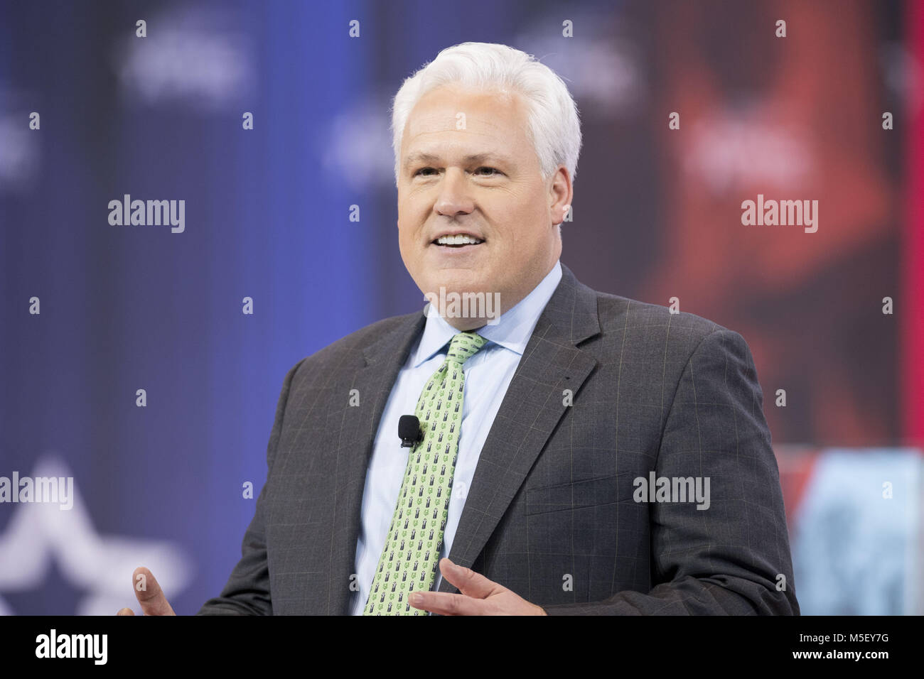 Oxon Hill, MD, USA. 22nd Feb, 2018. MATT SCHLAPP, Chairman of the ...