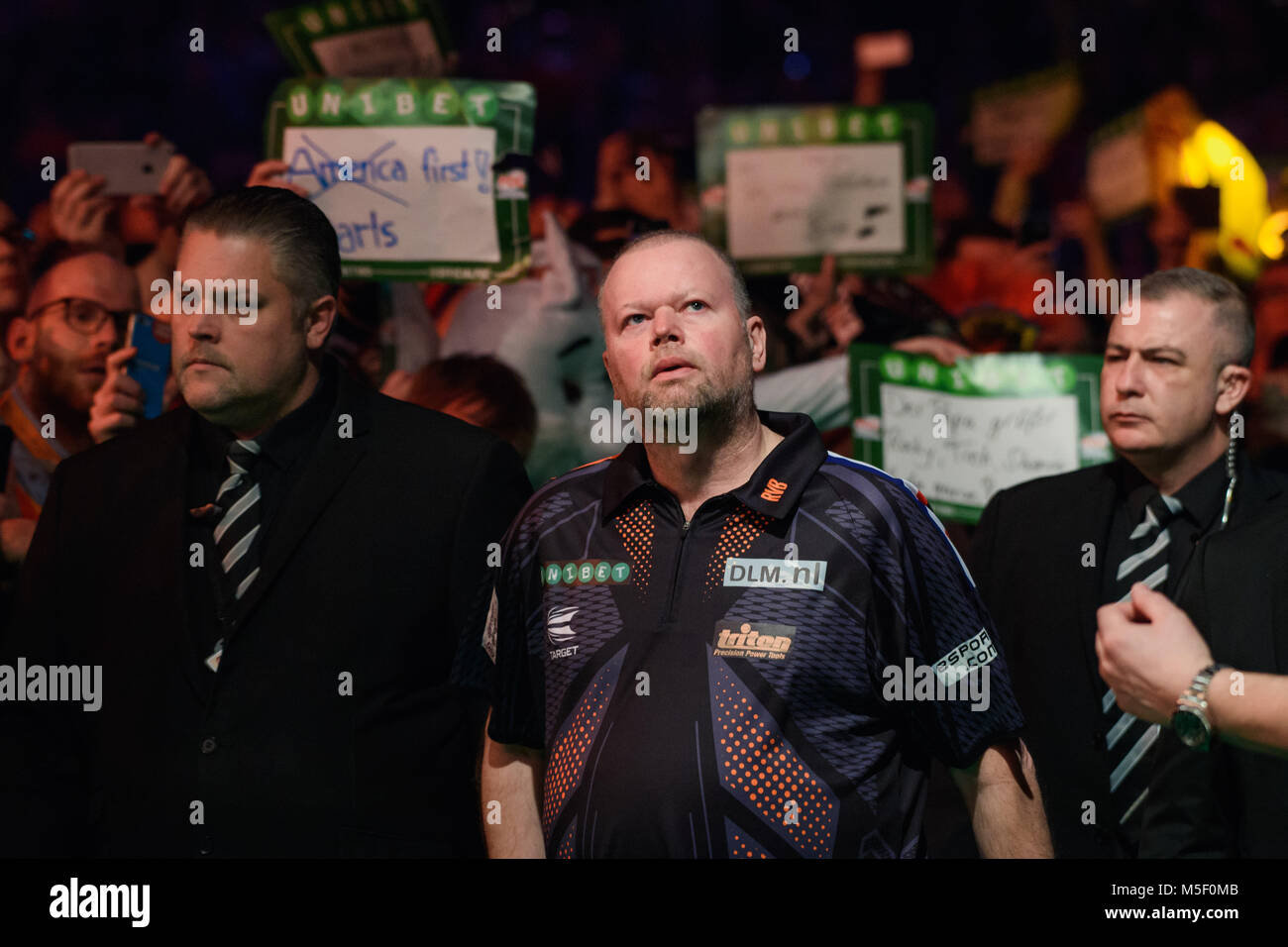 Berlin, Germany. 22nd Feb, 2018. Darts: Premier League, 4th match day ...