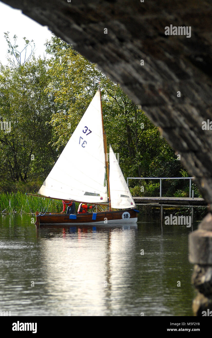 French inland waterways sailing hi-res stock photography and images - Alamy