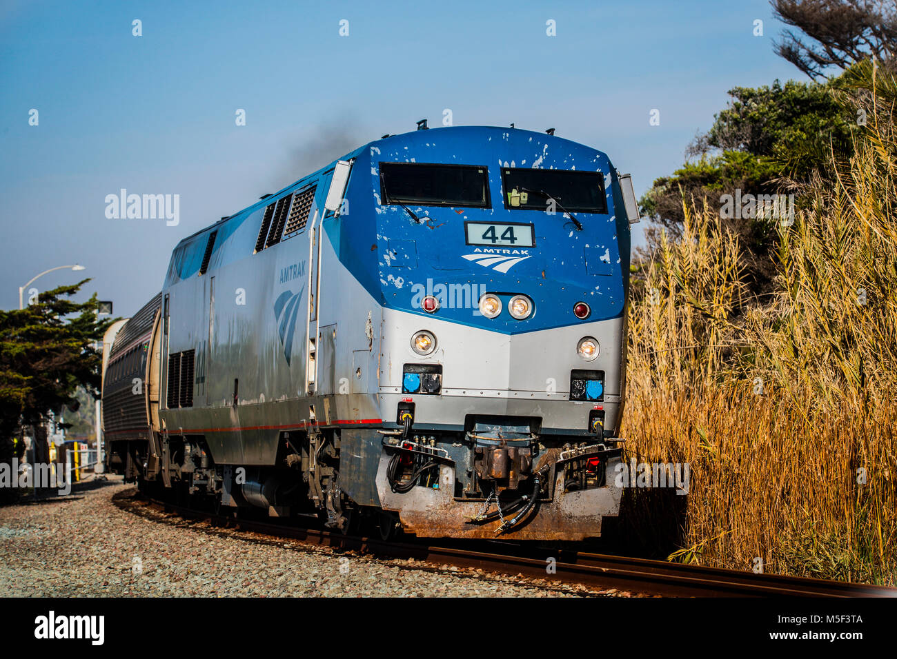 amtrak train pacific surfliner between los angeles and san diego Stock ...