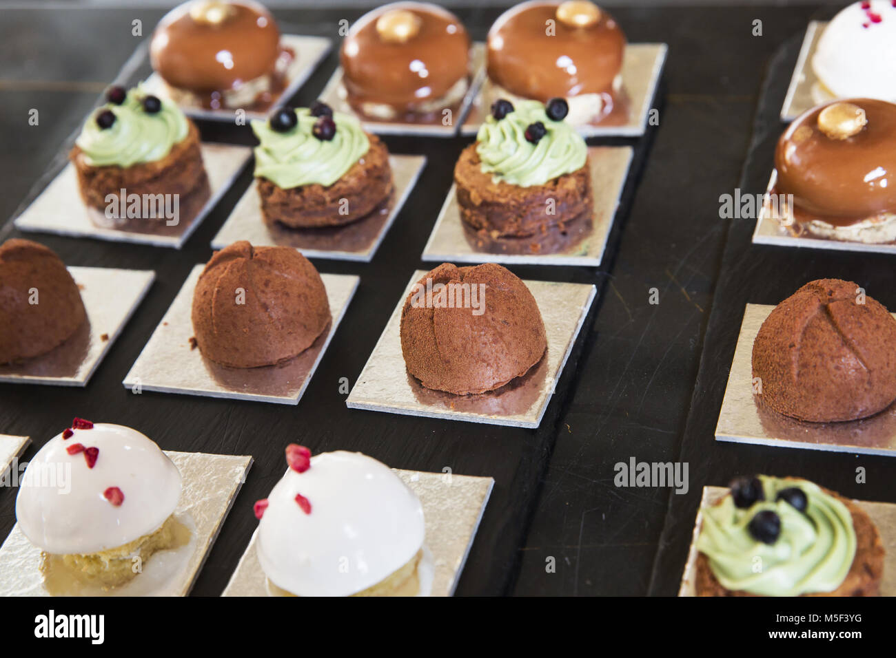 Different sweets hi-res stock photography and images - Alamy