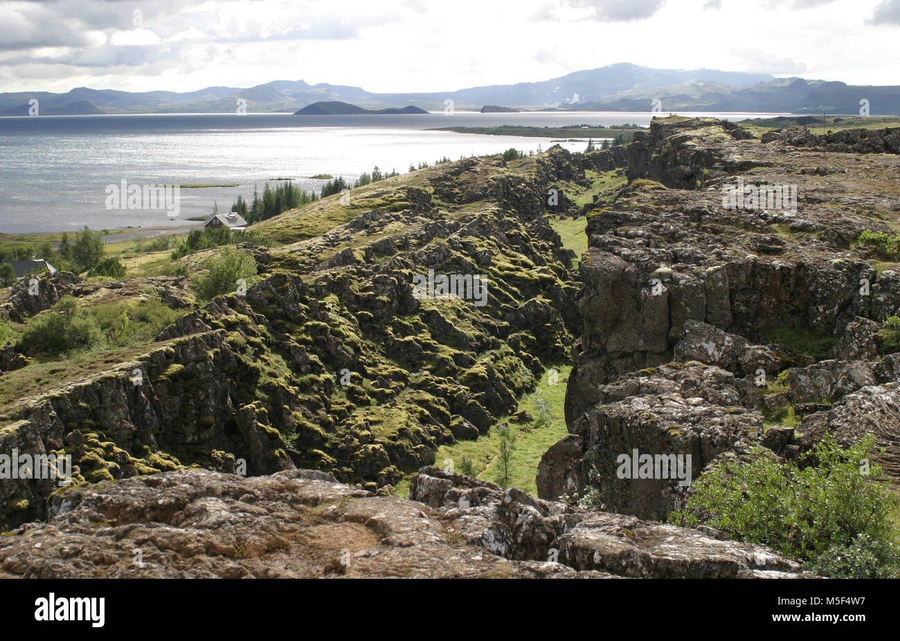Almannagja gorge hi-res stock photography and images - Alamy