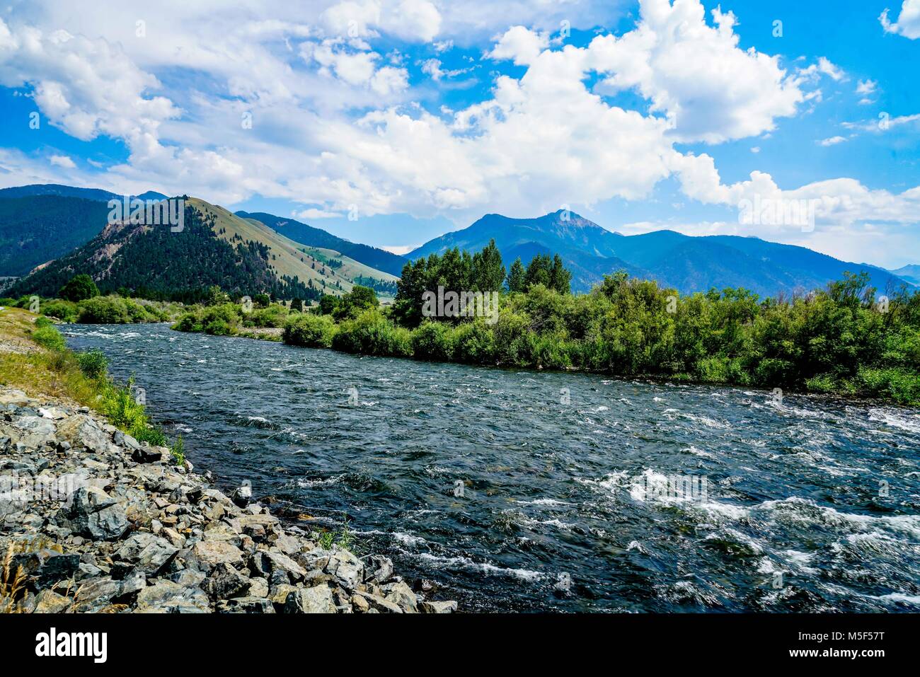 Fishing in madison river hi-res stock photography and images - Alamy