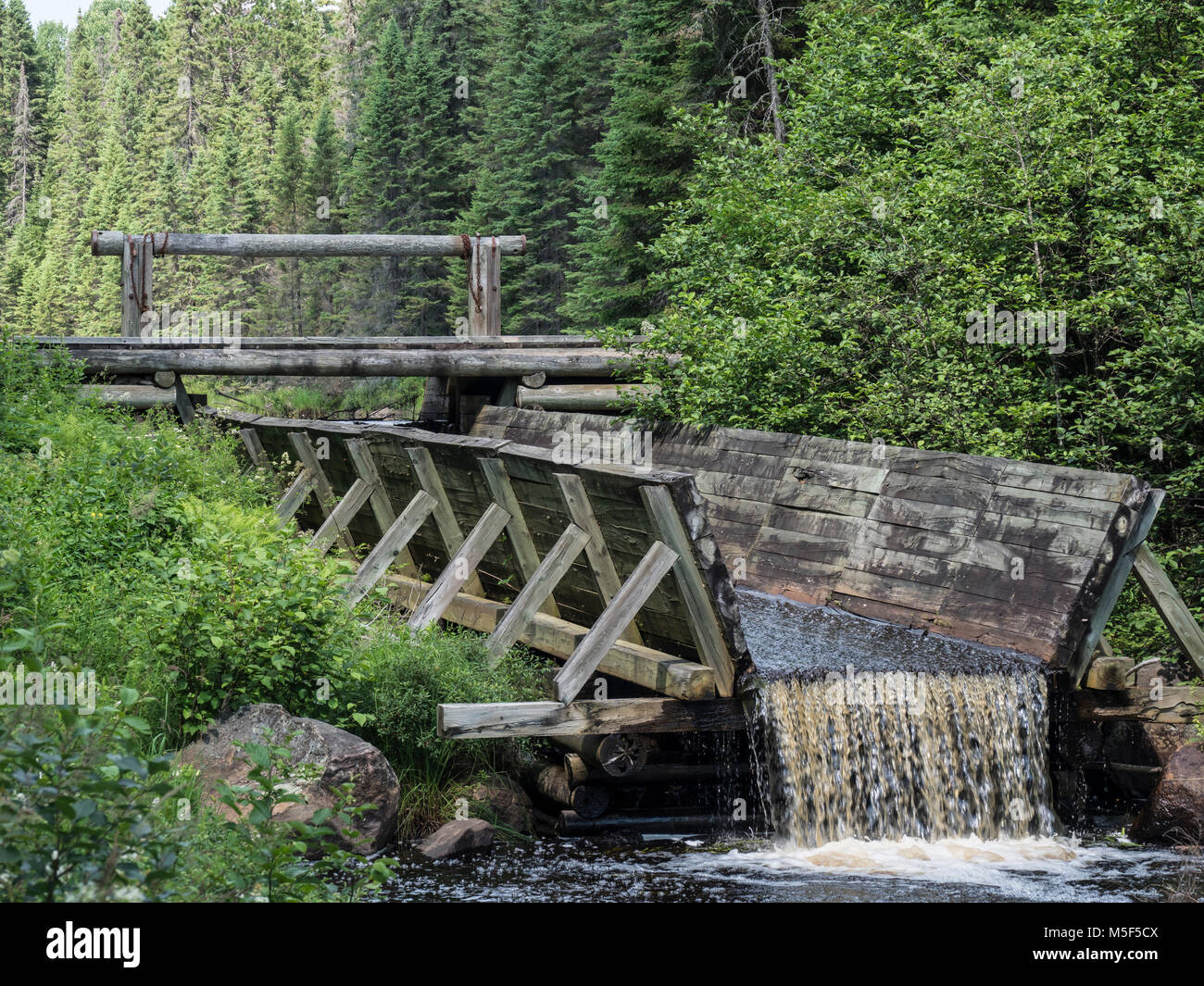 Logging chute hi-res stock photography and images - Alamy