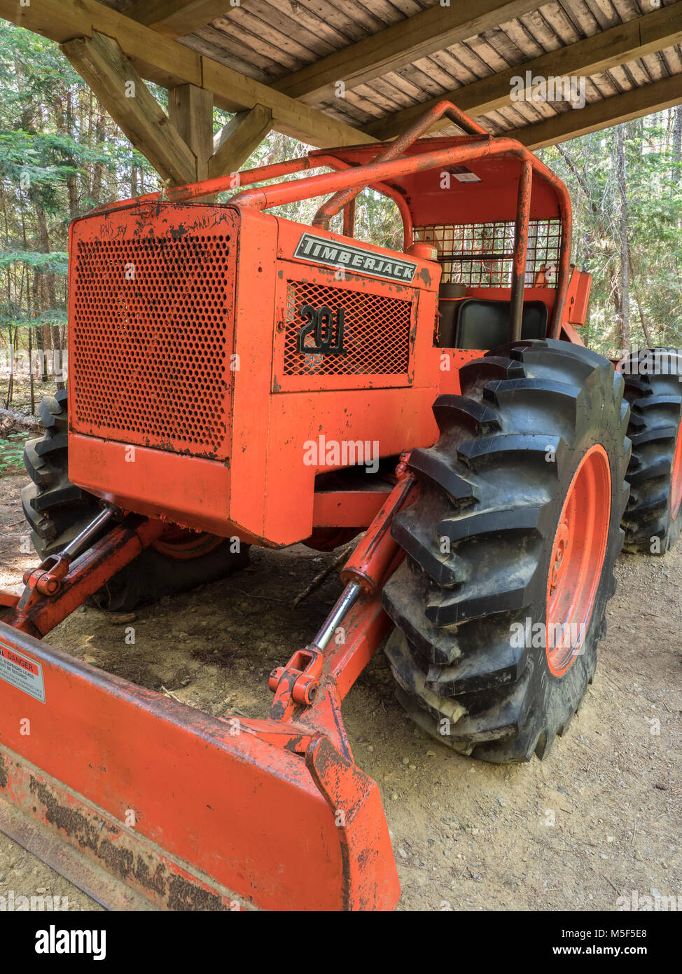 1964 Timberjack Skidder, Algonquin Logging Museum, Algonquin Provincial ...