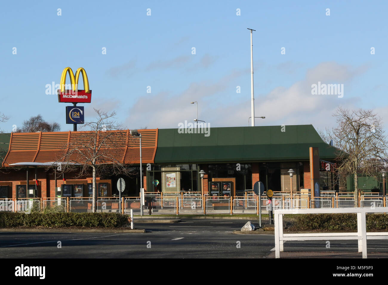 Mcdonalds food outlet at sprucefield hi-res stock photography and ...