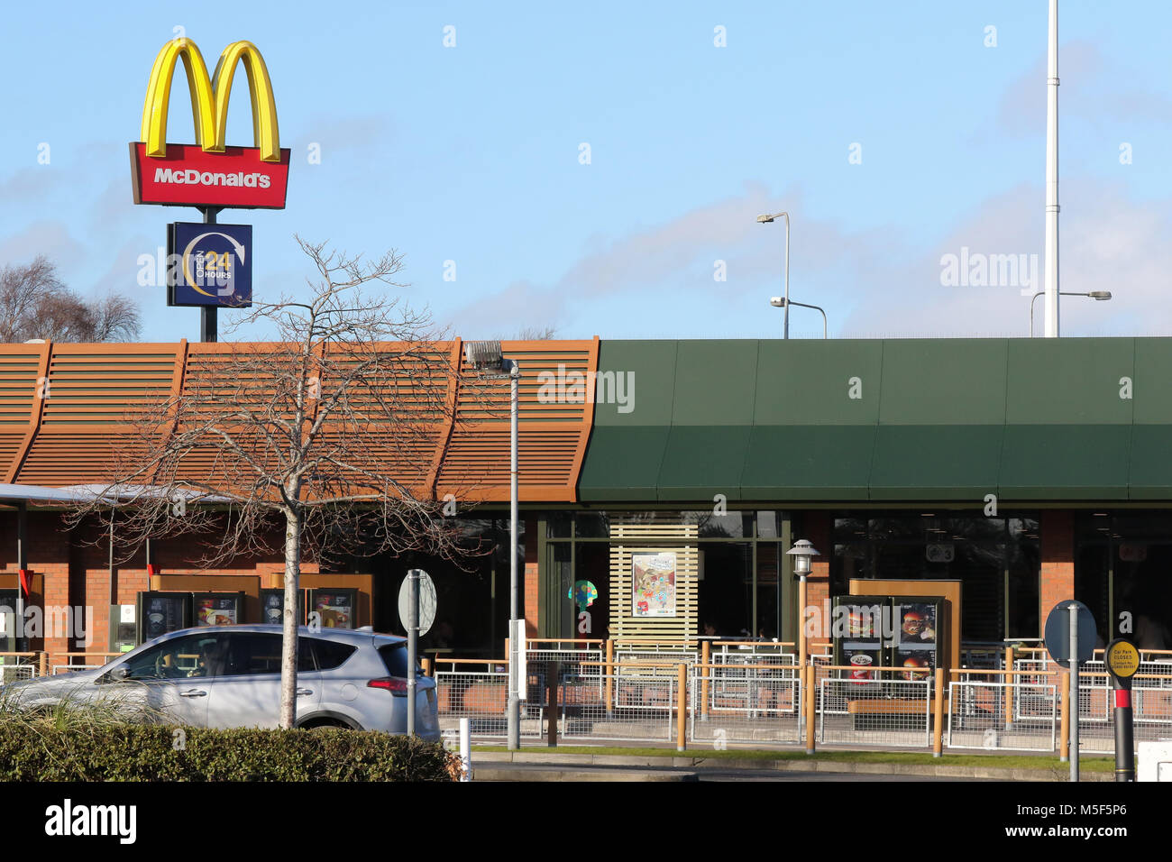 Mcdonalds food outlet at sprucefield hi-res stock photography and ...