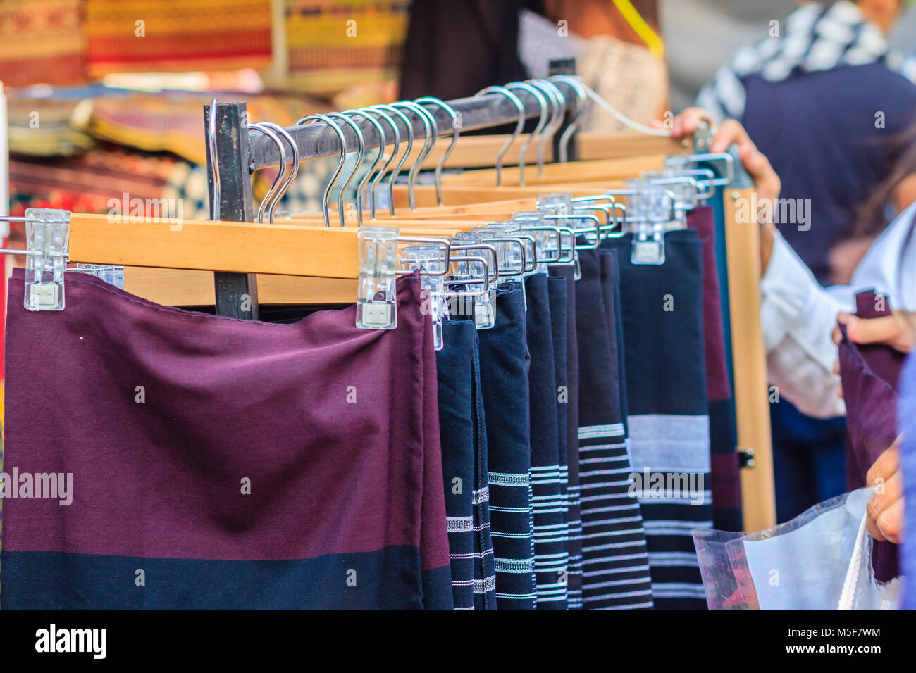 Beautiful Thai tribal clothes and tribal textile style in the northern ...