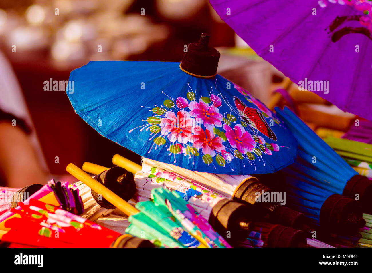 Beautiful handmade umbrellas sale hi-res stock photography and images ...