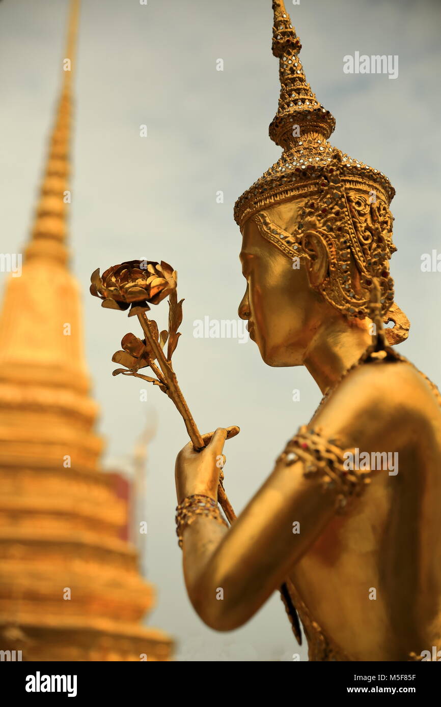 Golden apsara hi-res stock photography and images - Alamy