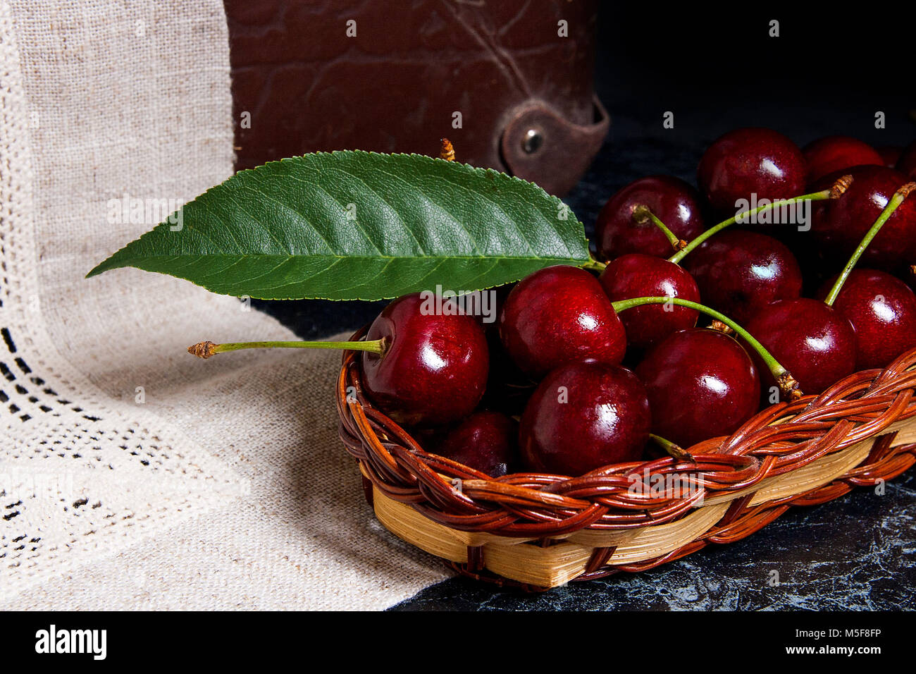 Red yellow cherries tree hi-res stock photography and images - Alamy