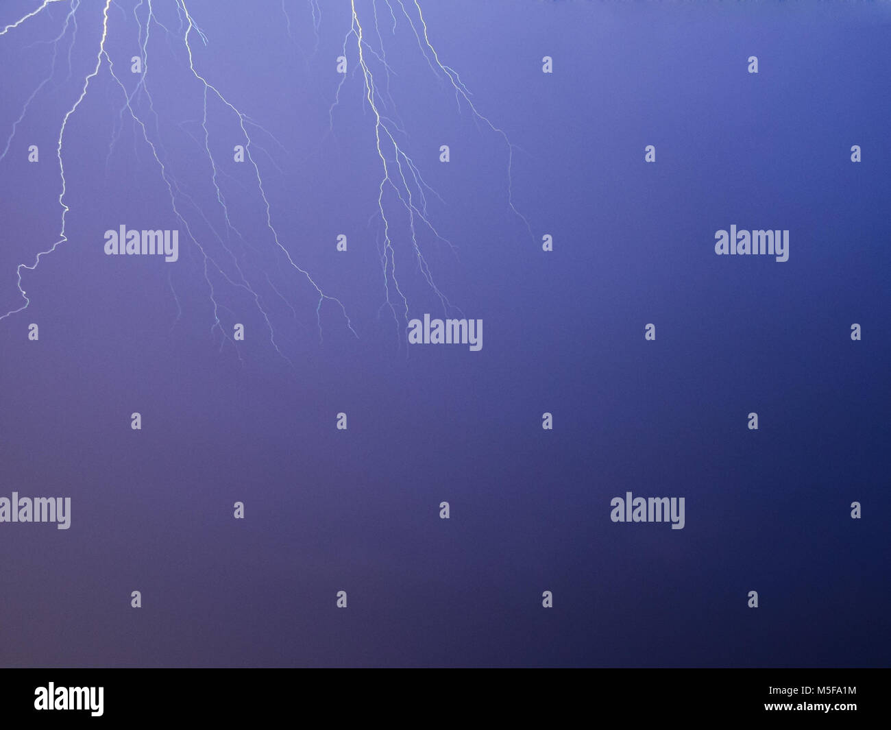 Thunderstorm with lightnings hi-res stock photography and images - Alamy