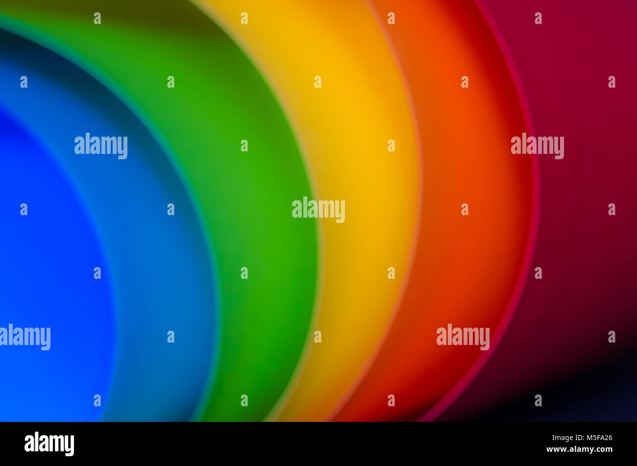 Multicolored sheets of paper Stock Photo - Alamy