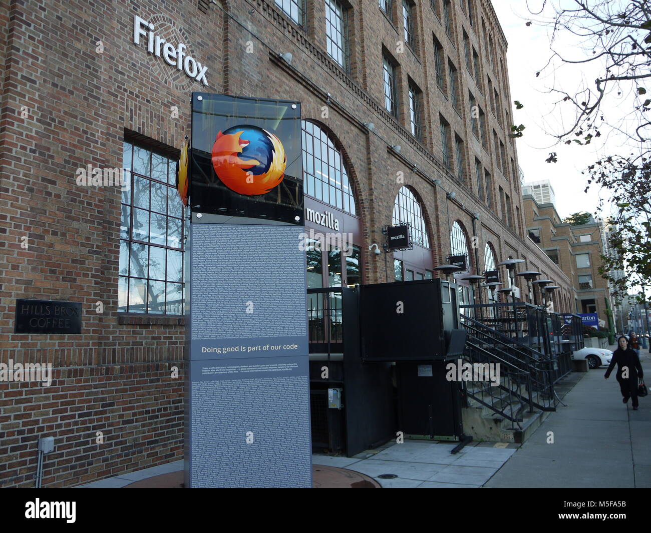 Mozilla Fierefox head office in San Francisco Stock Photo - Alamy