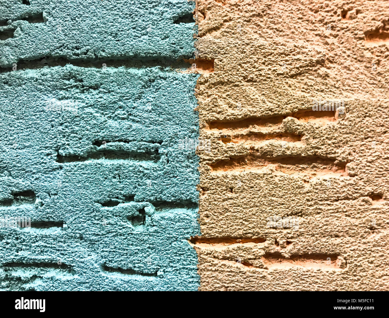 Samples of decorative plaster for concrete surfaces. Studio Photo Stock ...