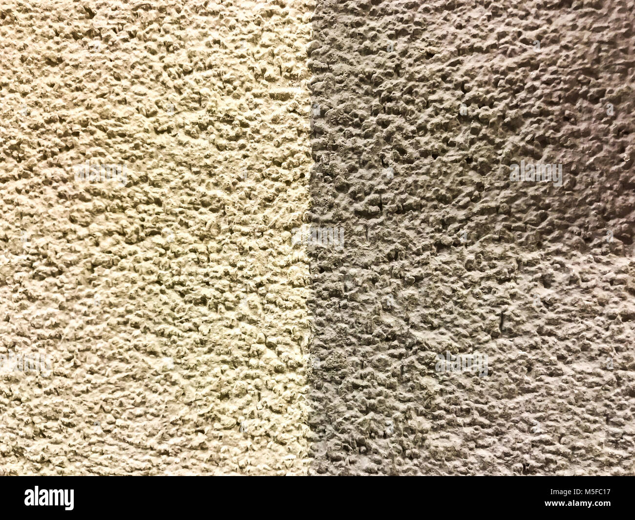 Samples of decorative plaster for concrete surfaces. Studio Photo Stock ...