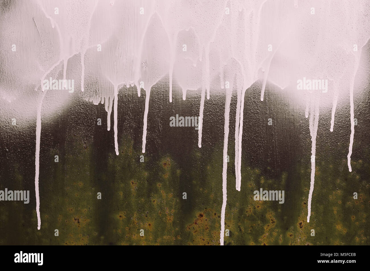 Rusty texture dripping paint hi-res stock photography and images - Alamy