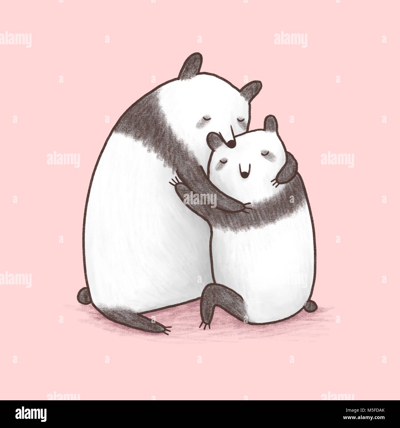 Panda Cute Hug