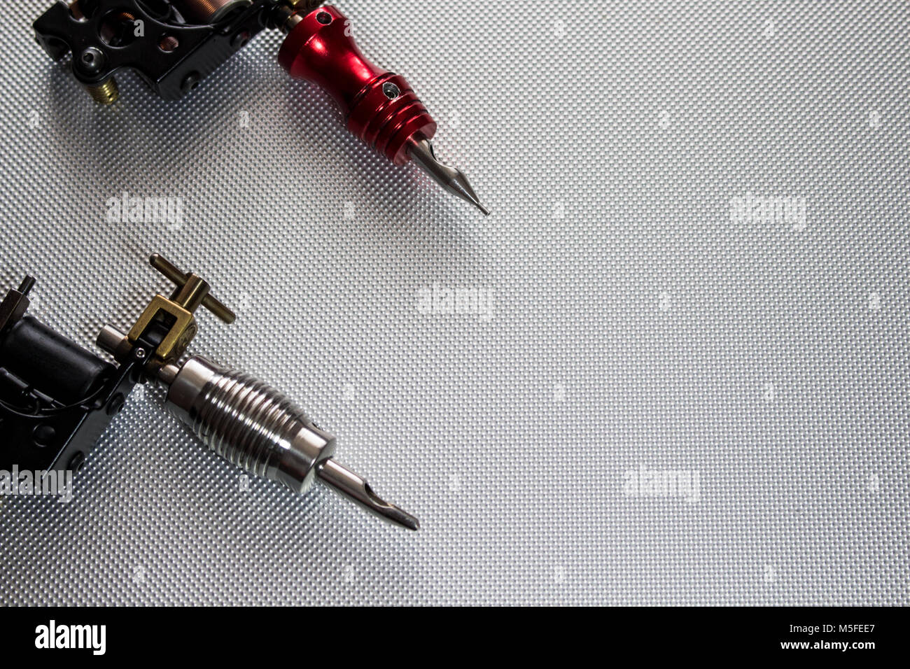 Tattoo gun, Professional tattoo machine, tattoo artist Stock Photo - Alamy