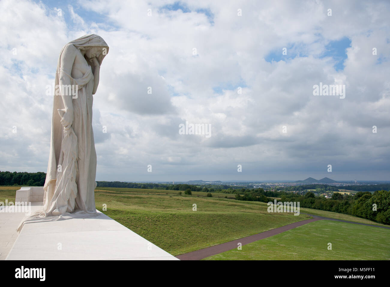 Canada Bereft, one of the sculptures by Walter Allward on the Canadian ...
