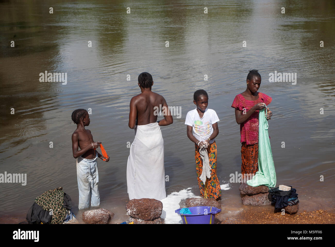 Zulu Women Bathing