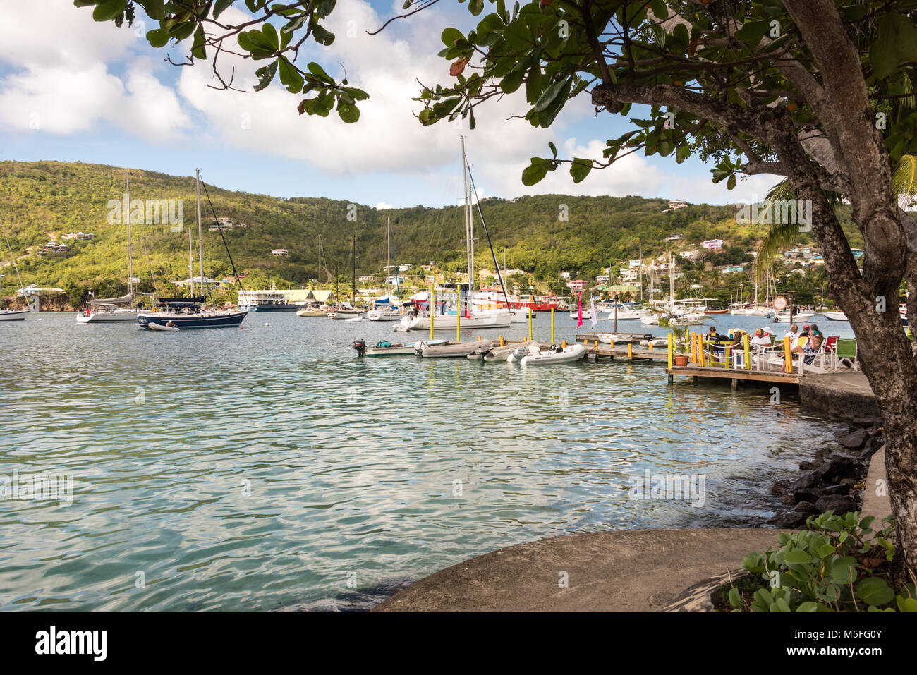 Port Elizabeth Harbour, Bequia, Grenadines Stock Photo - Alamy