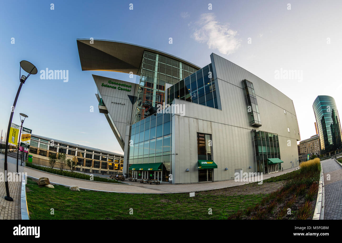 Connecticut Science Center Hartford, Connecticut, USA Stock Photo - Alamy