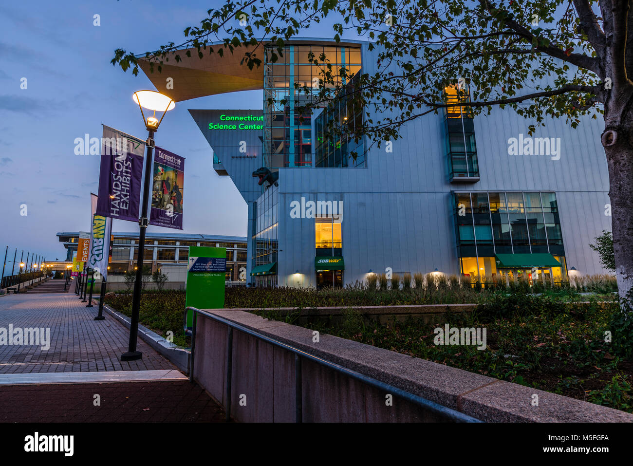 Connecticut Science Center Hartford, Connecticut, USA Stock Photo - Alamy
