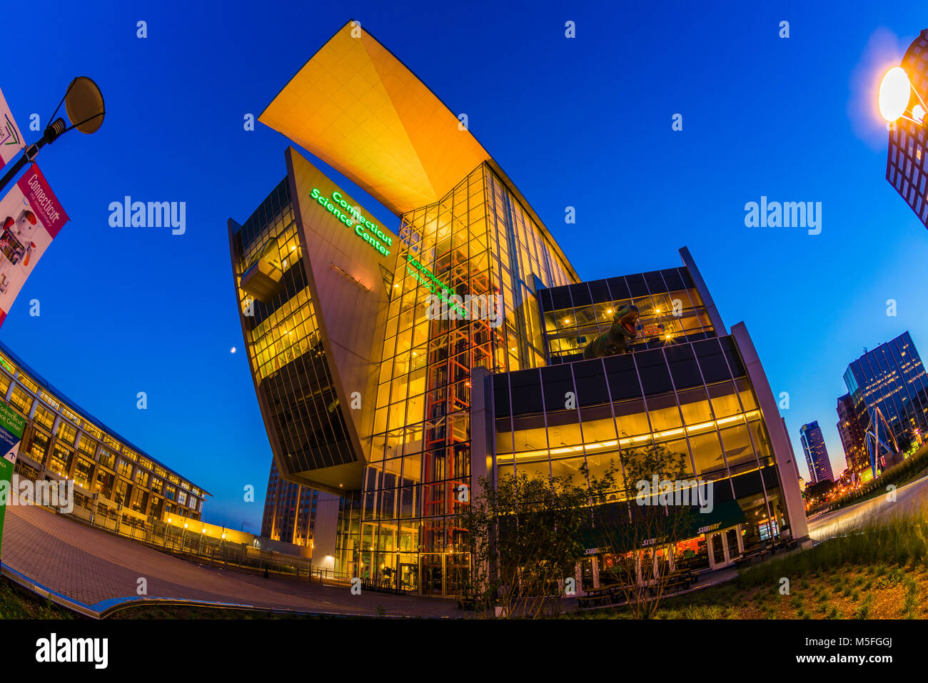 Connecticut Science Center Hartford, Connecticut, USA Stock Photo - Alamy