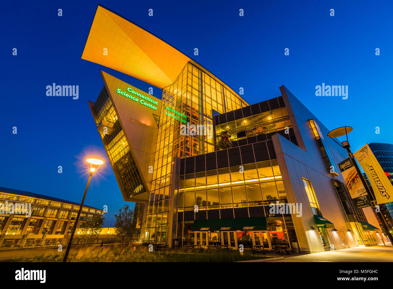 Connecticut Science Center Hartford, Connecticut, USA Stock Photo - Alamy