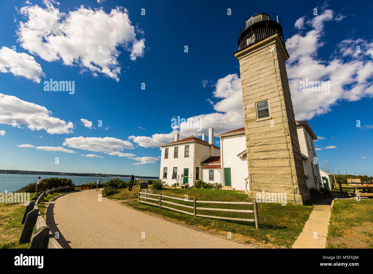 Conanicut island lighthouse hi-res stock photography and images - Alamy
