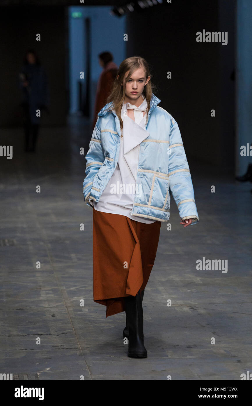 Milano, Italy. 22nd Feb, 2018. Pedro Pedro presents the Fall/Winter ...